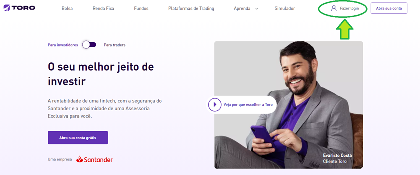 Abrindo uma conta Gratuita na TORO para sempre! | Gabriela Portela ...